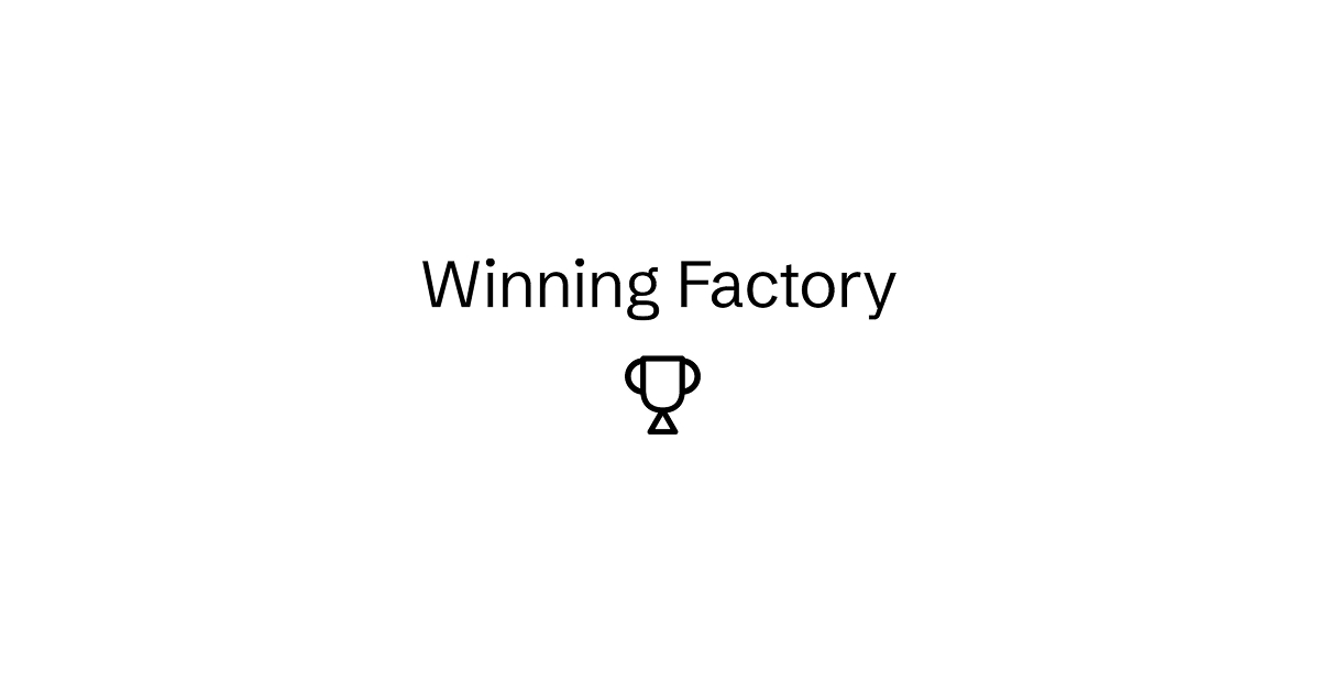 Winning Factory